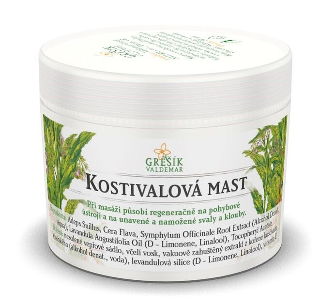 Kostivalová mast - Valdemar Grešík